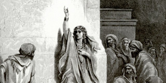 Debora, l’unico giudice donna menzionata nella Bibbia