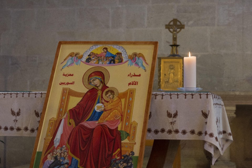 L’icona che porta speranza e protezione ai cristiani della Siria
